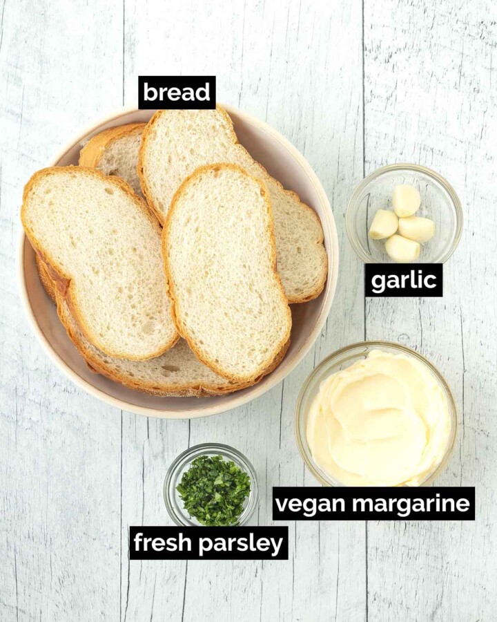 Easy Vegan Garlic Bread (With Fresh Garlic!) - Delightful Adventures
