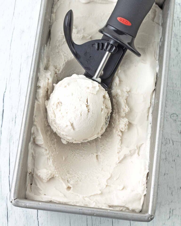 Creamy Vegan Vanilla Ice Cream (No Nuts, No Bananas) - Delightful ...