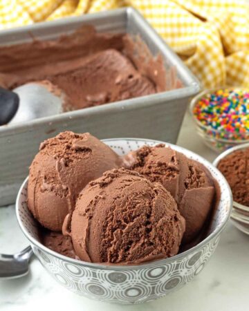 Creamy Vegan Chocolate Ice Cream (No Nuts, No Bananas) - Delightful ...